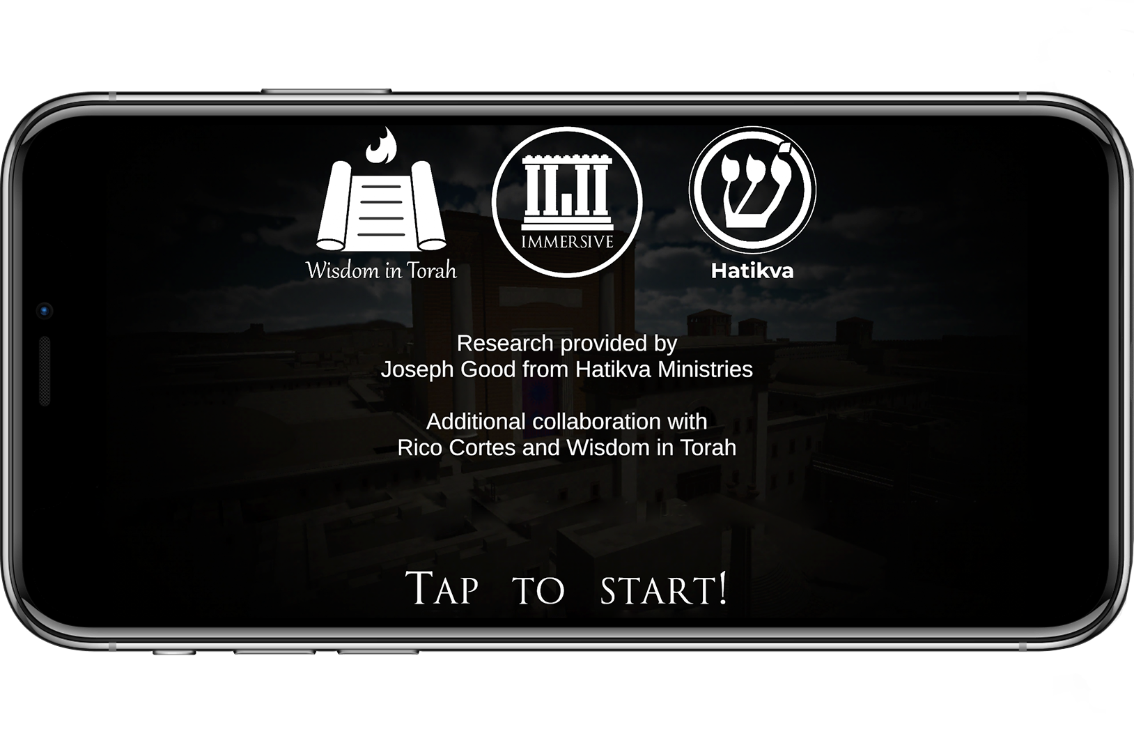 Apple and Android - Second Temple App